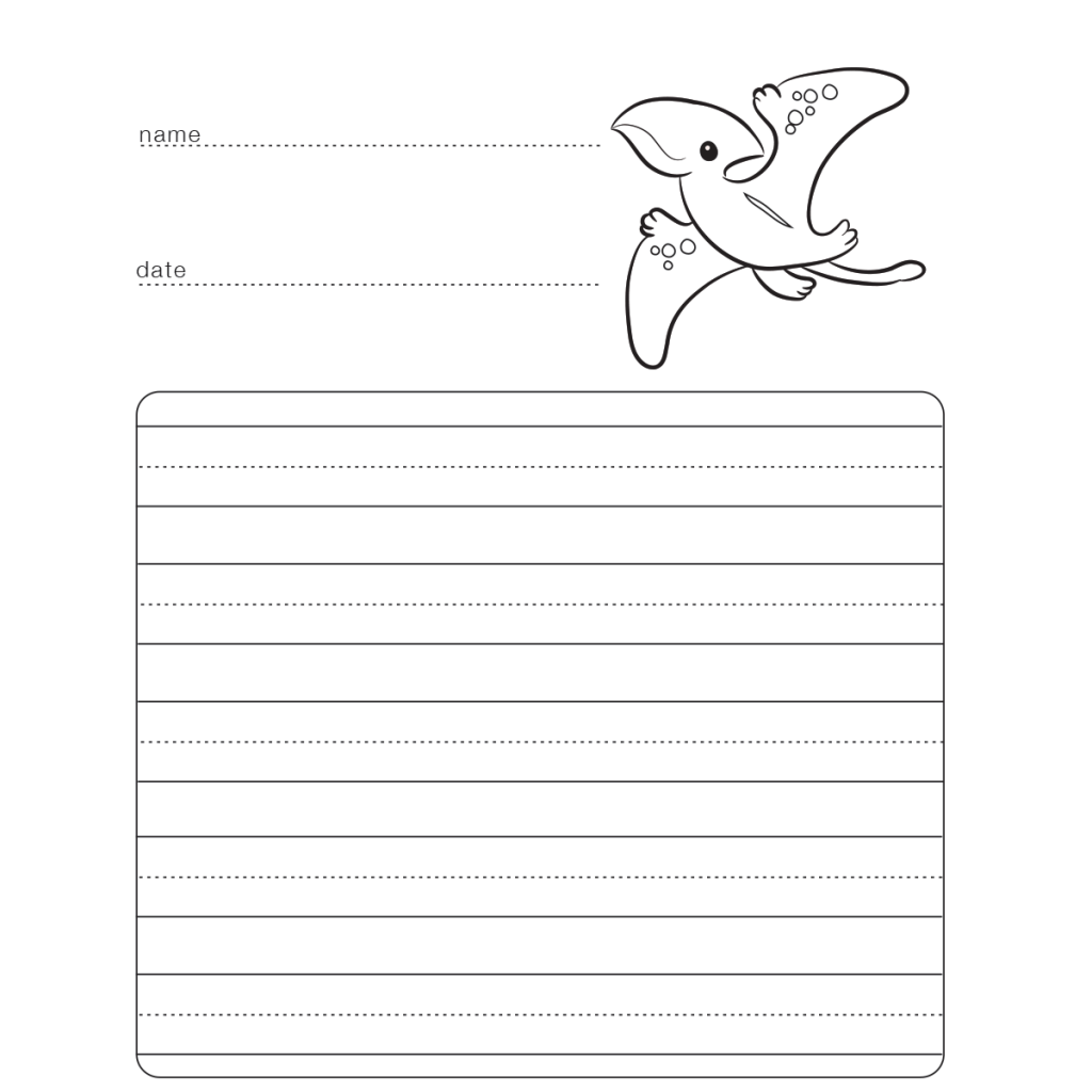 Dinosaur Coloring Pages – Babadoodle